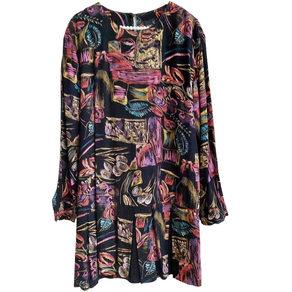 Carole Little | Dresses | Vintage Carole Little Pleated Peplum Hem Mini ...